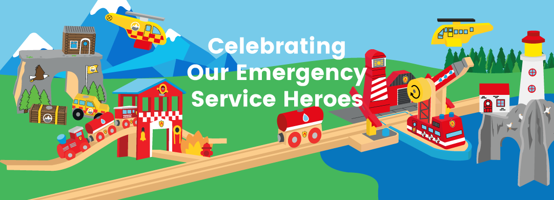 Celebrating Our Emergency Service Heroes | 999 Day | Bigjigs Rail ...