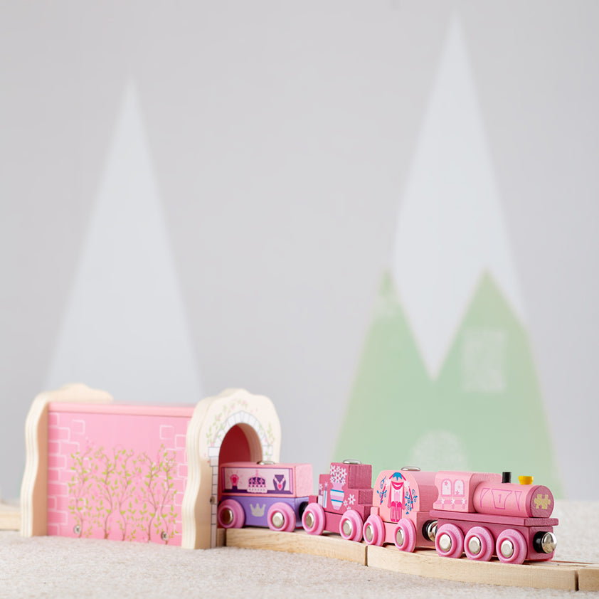 Princess Train | Pink Wooden Train Accessories | Bigjigs Rail ...