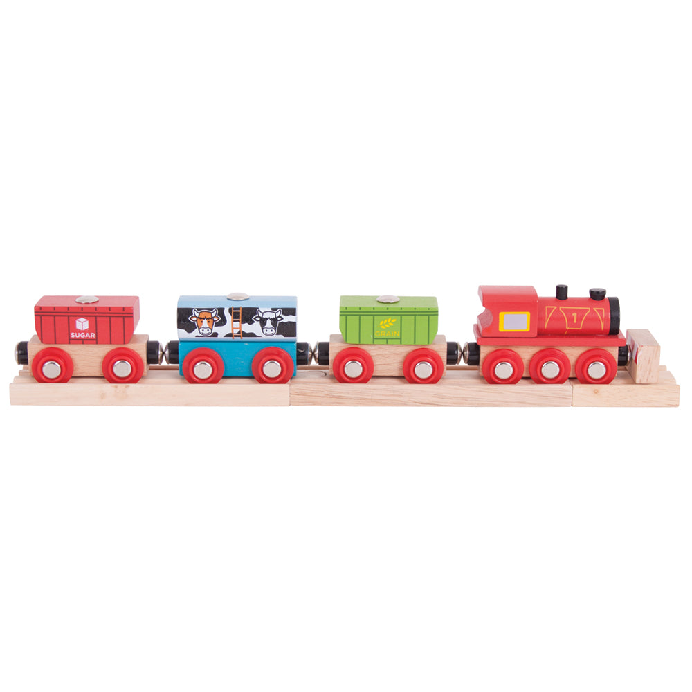 Cereal Train | Wooden Trains | Bigjigs Rail – BigjigsRail.com